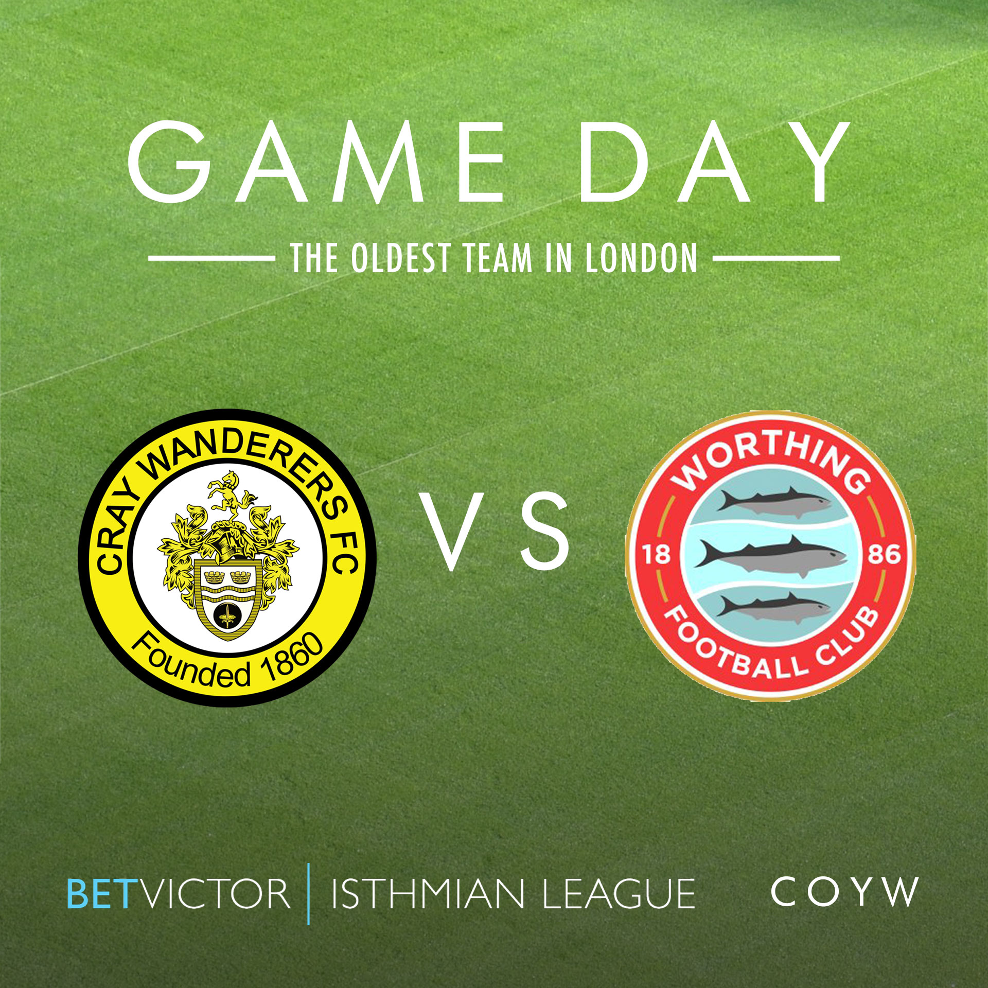 Cray Wanderers vs Worthing - Isthmian Premier - Saturday 2nd November, 3pm - Match Preview ...