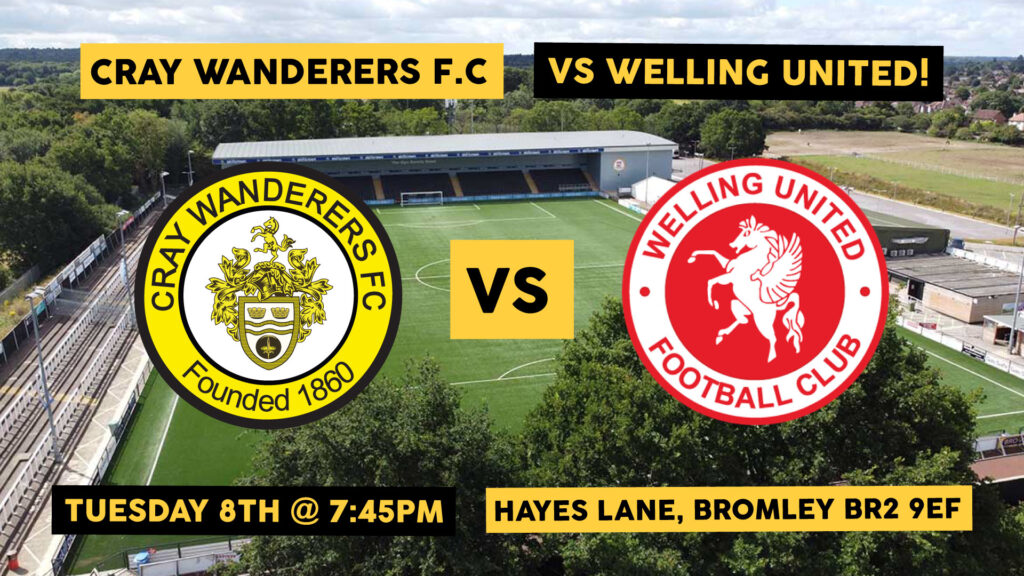 Cray Wanderers vs Welling United - Pre-Season Friendly, 8/9/20, 7.45pm, Match Preview - Cray ...
