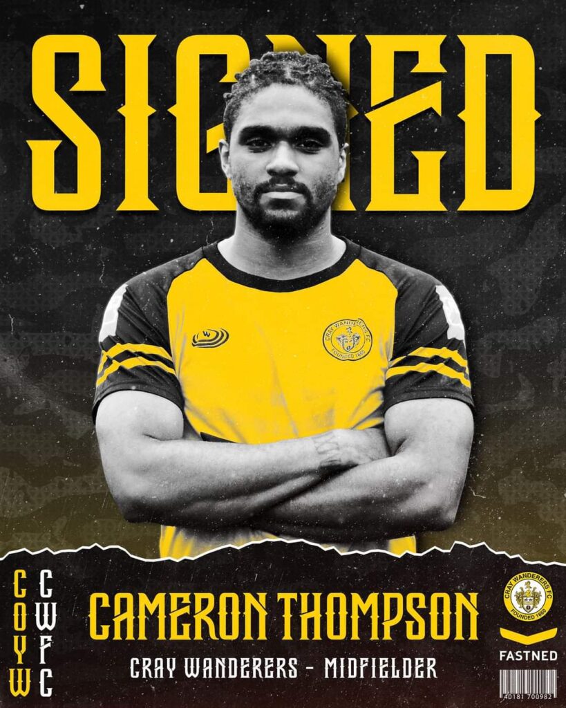 Cray Wanderers Squad Update - New signings - Mason Saunders-Henry ...