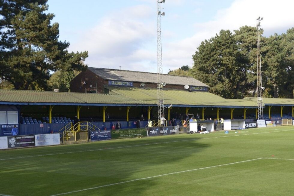 St Albans City vs Cray Wanderers - Isthmian Premier - Saturday 31st ...